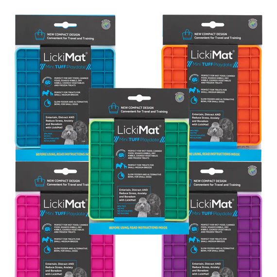 Licki Mat Mini Tuff Playdate — Natural Choice Pet Foods